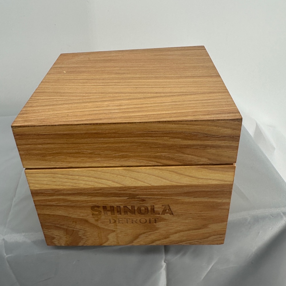 Shinola Watch Wood Box - Gem